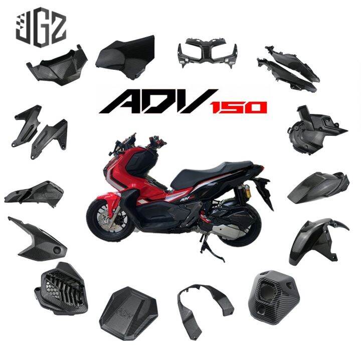Motorcycle Carbon Fairing Side Panel Bodywork Headlight Tail Exhaust ...