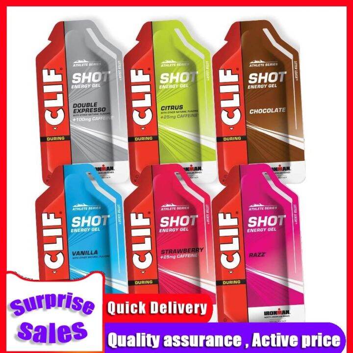 Clif Shot Energy Gel 6-Pack (4-6 Flavors) | Lazada PH