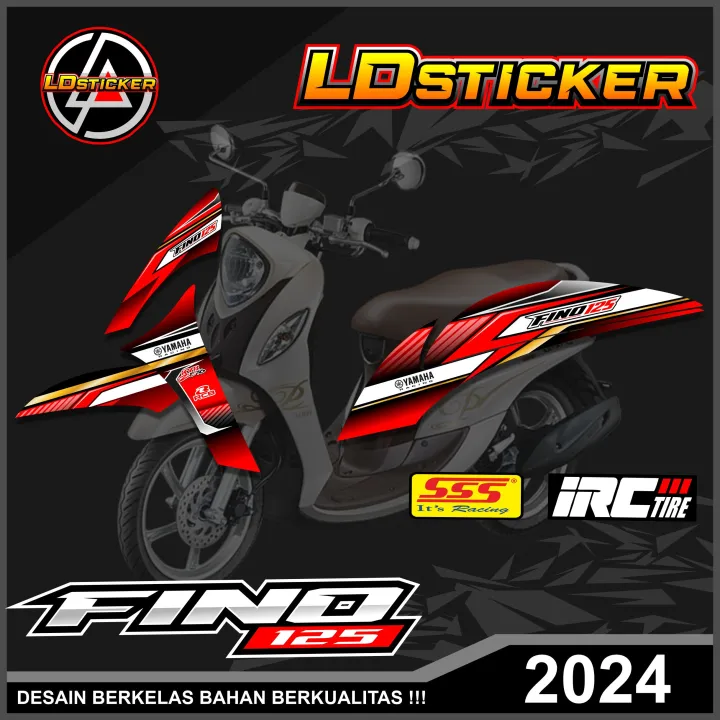 2024 stripng yamaha fino 125 sticker fino 125 - stiker fino 125 variasi ...