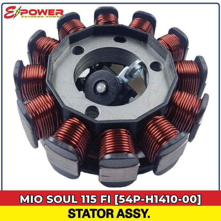 E-Power Yamaha Mio Soul 115 FI Magneto Stator Coil Assembly | Lazada PH