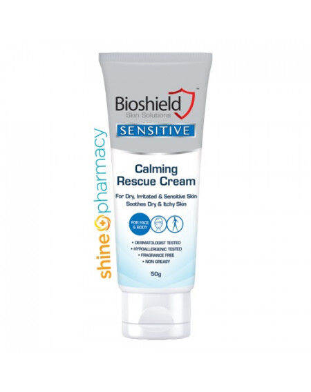 Bioshield Sensitive Calming Rescue Cream 50g | Lazada