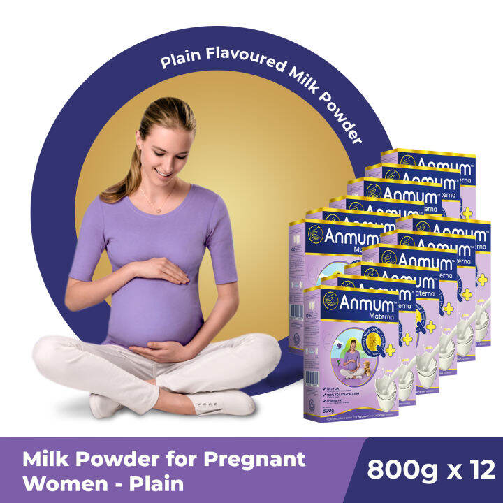 Anmum Materna Pregnancy Milk Powder Plain 800G x12 | Lazada PH