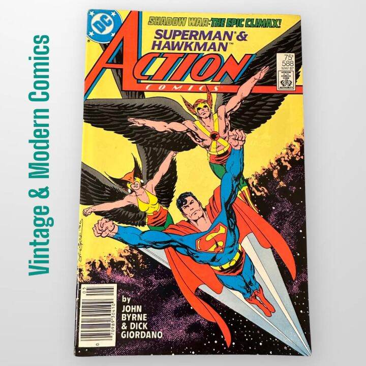 Action Comics 588 Published May 1987 by DC Comic Book Cover art by John ...