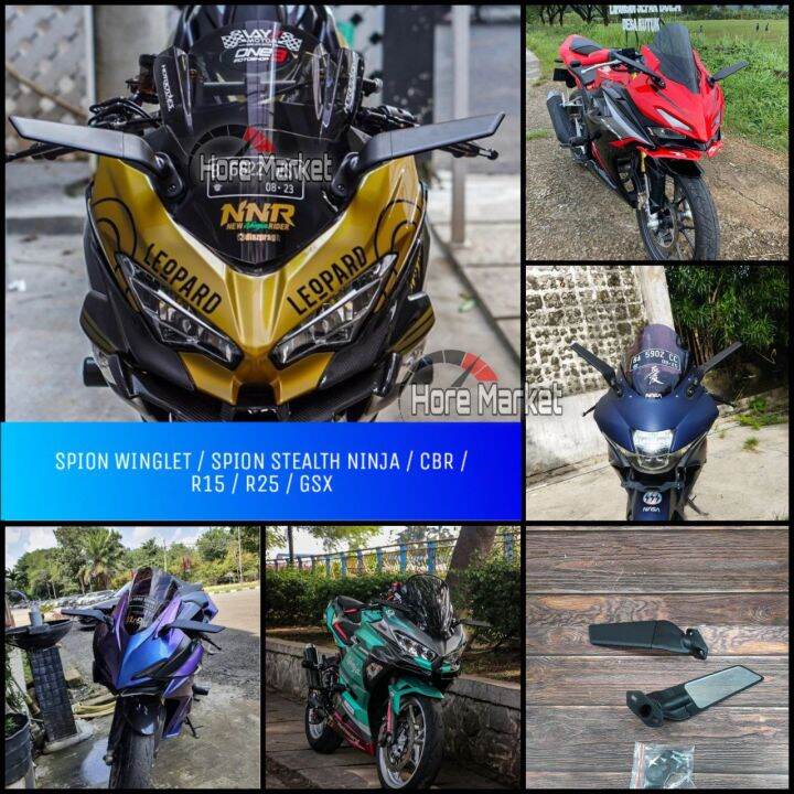 SPION WINGLET ZX25R SPION R15 V4 V3 V2 SPION ZX150R SPION NINJA 250 FI ...