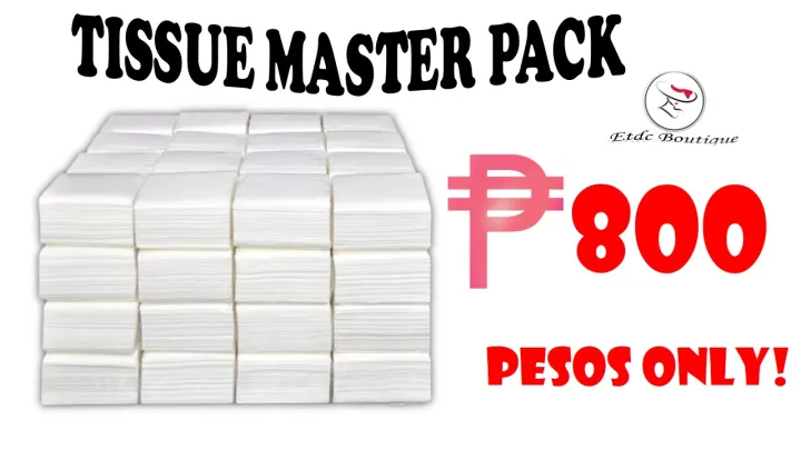 Tissue (MASTER PACK) 10 MINI BUNDLES | Lazada PH