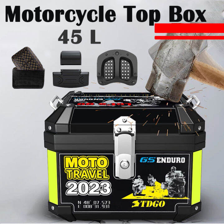 [Pre-sale] Top Box 45 L Motorcycle Universal Tail Box Heavy Duty ...