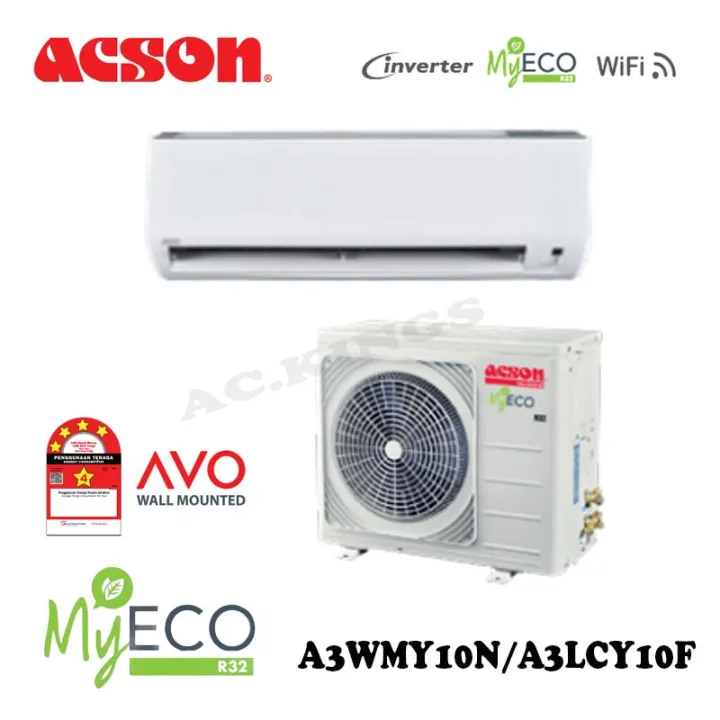 [Installation] Acson R32 Inverter 1.0HP Air Conditioner (A3WMY10N ...