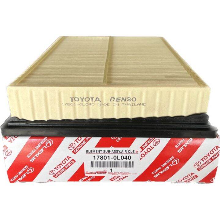 100% ORIGINAL TOYOTA AIR FILTER FOR HILUX GUN125 / INNOVA 2018y | Lazada