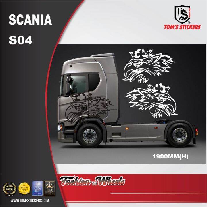 🎯 SCANIA TRUCK BODY STICKERS SET SCANIA S04 | Lazada