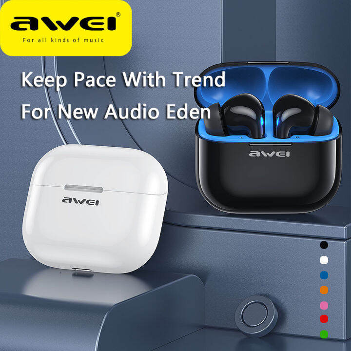 Awei T1 pro เดิม TWS ไร้สายบลูทูธหูฟังบลูทูธ5.3หูฟังกีฬาไฮไฟสเตอริโอ ...