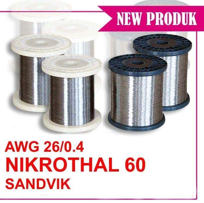 Nichrome Ni60 Vapor Wire Awg 26 (70/80mtr) | Lazada Indonesia