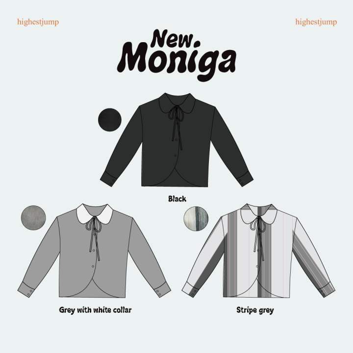 Moniga shirt new colour monotone | Lazada.co.th