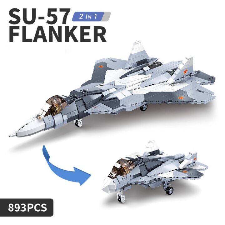 Sluban Military Air Force Weapon Sukhoi Su-27 Su-57 Flanker Fighter ...