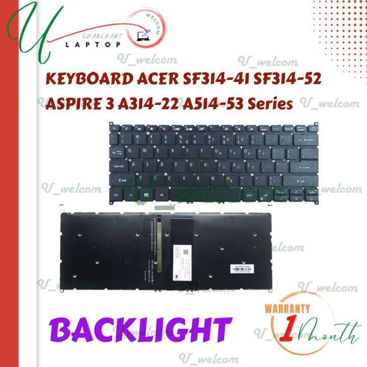Keyboard Acer Swift 3 SF314-41 SF314-51 SF314-52 SF314-52G SF314-53 ...