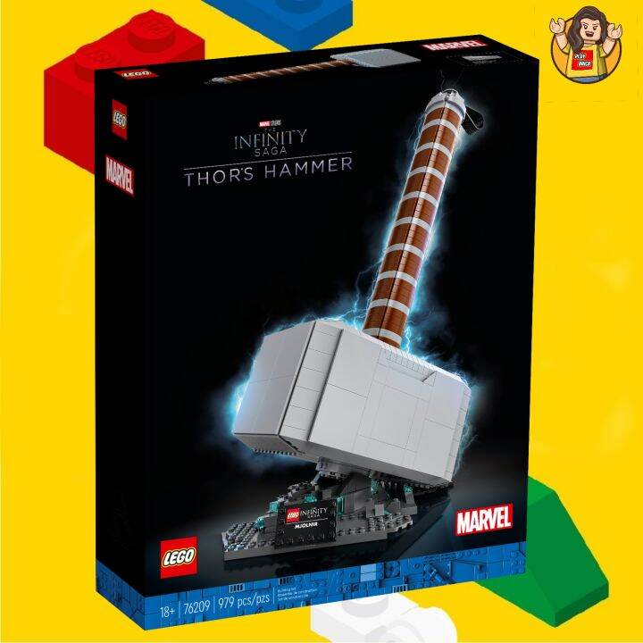 𝘗𝘓𝘖𝘠𝘉𝘙𝘐𝘊𝘒 LEGO - 76209 Thor's Hammer - HERO MARVEL | Lazada.co.th