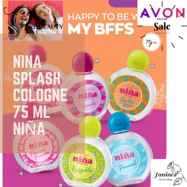 Fragrance: Nina Splash Cologne 75 ML Niña | Lazada PH