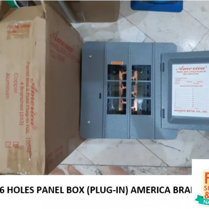hot Panel Box 6 Holes Plug-in America Circuit Breaker Enclosure Boston ...