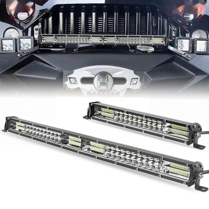 10Inch 20 Inch Ultra Slim Led Light Bar 12V 24V Led Bar Combo Spot ...