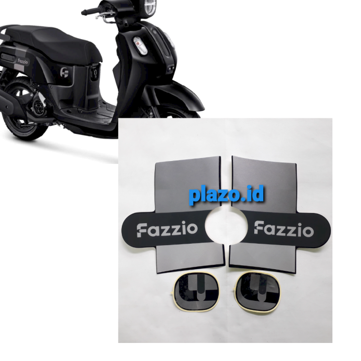 striping stiker body lis motor yamaha fazzio 2022 hitam | Lazada Indonesia