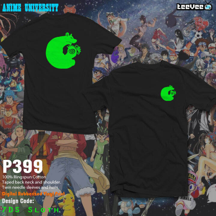 ANIME 7DS Sloth Gifo Shirt | Lazada PH