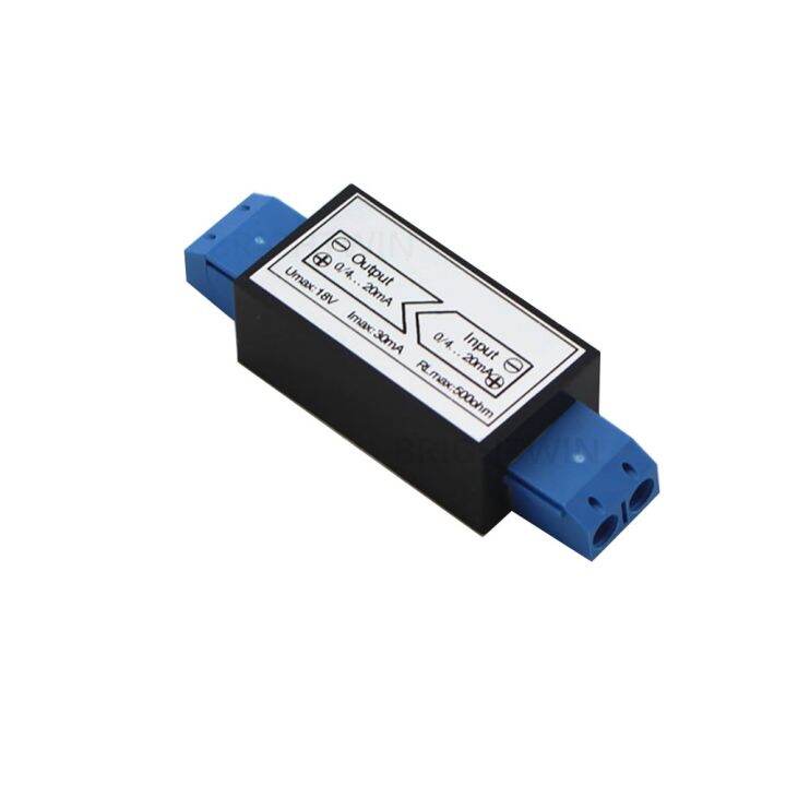 ⊕ Small Size Isolated 4-20mA Converter Module Current Loop 4-20mA Isolator for 2-wire ...