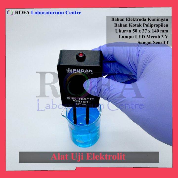 Alat Uji Elektrolit / Electrolyte Tester / Alat Uji Hantaran Listrik ...