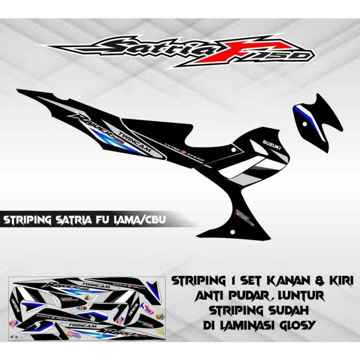 striping variasi satria fu barong/thailand cbu | Lazada Indonesia
