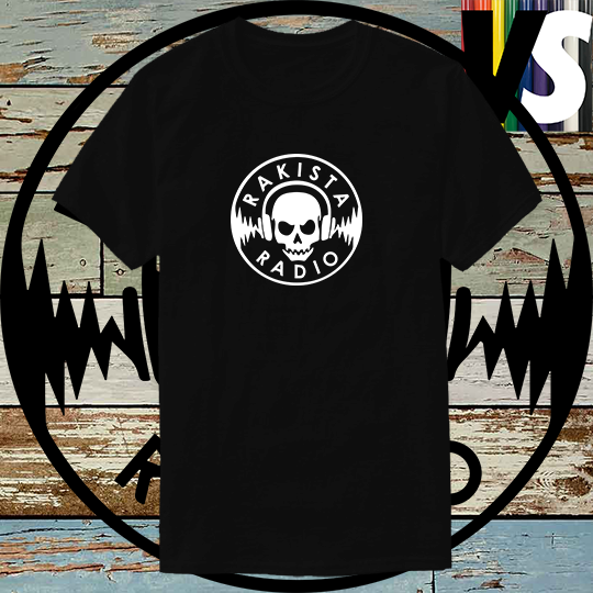 Rakista Radio Logo Rakista Shirt Vinyl Front Print (Unisex For Men And ...
