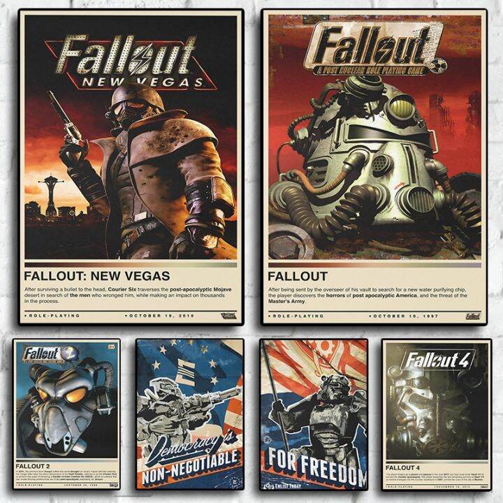 Video Game Fallout: Brotherhood of Steel 80s Vintage Pictures for ...