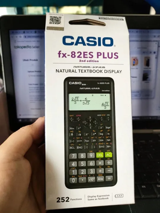 Kalkulator Calculator Scientific Casio FX82ES Plus FX-82ES Plus Garansi ...
