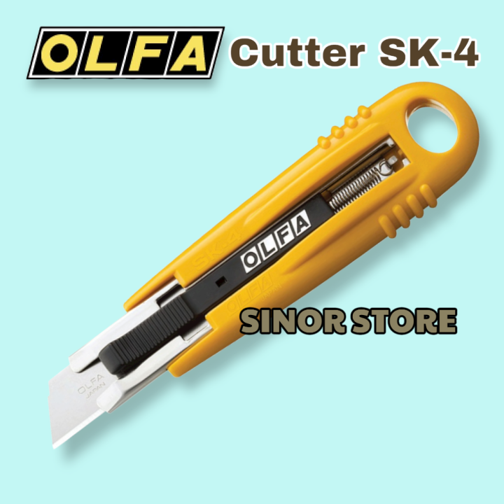 OLFA SAFETY Cutter SK-4 Self Retracting Ditarik Otomatis | Lazada Indonesia