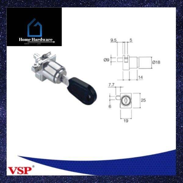 VSP-192 Showcase Lock *Ready Stock* | Lazada
