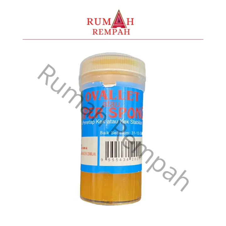 [ READY STOCK ] Sinaran | Ovalette / Super Sponge (Cake Stabilizer) 50g ...