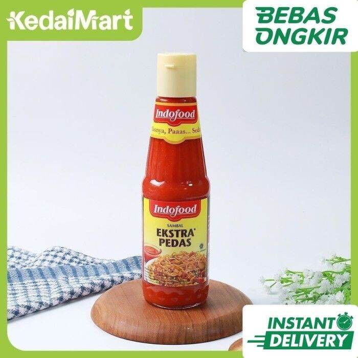 Saos Sambal Indofood Extra Pedas 335 ml | Lazada Indonesia