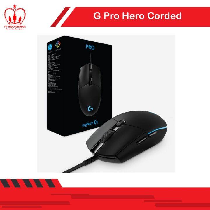 Logitech G Pro Hero Corded Gaming Mouse | Lazada Indonesia