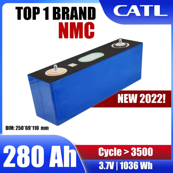 แบตเตอรี่ CATL 280ah ลิเธียม 3.7V Lithium Ion GRADE A UPS Battery รถ ...