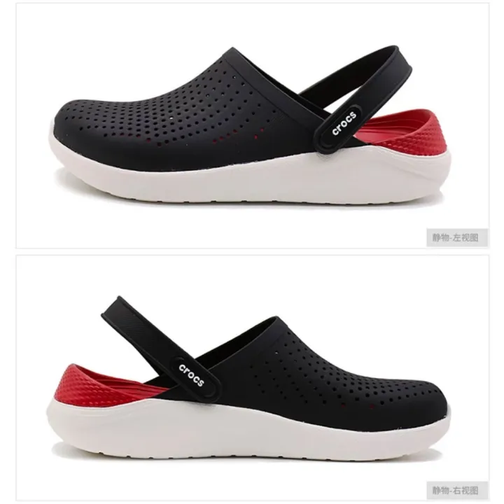 Crocs Lite Ride Slip Ons for men women slip on sandals with ECO bag ...