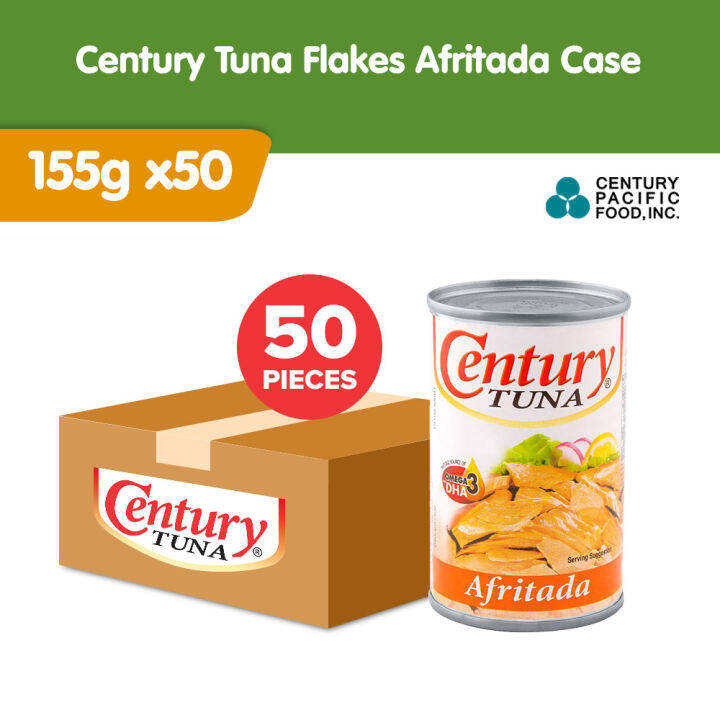 Century Tuna Flakes Afritada 155g Pack of 50 | Lazada PH