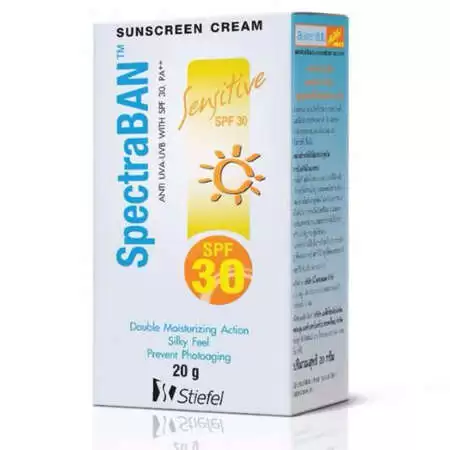 SpectraBAN Sensitive Sunscreen SPF30 PA++ สเปคตร้าแบน เซนซิทีฟ ครีมกัน ...