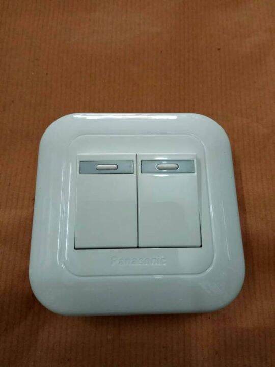 Panasonic Saklar Seri Double Panasonic (WEJ 5531 + WEJ 78019W) | Lazada ...
