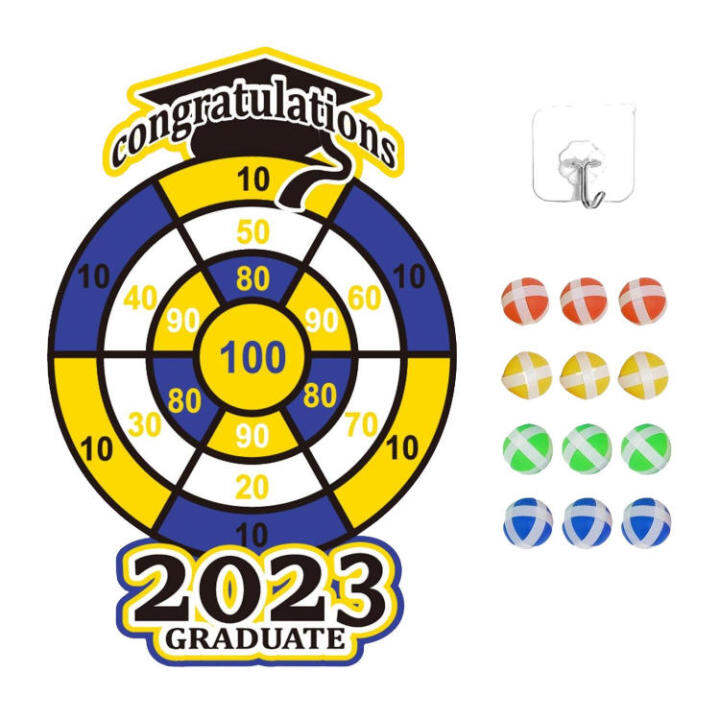 Kids Dart Board Dwarf Board Games for Children with 12 Balls Montessori ...