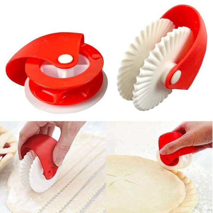 GUANY Easy to Use Lattice Cutter Kitchen Noodle Curling Dough Cutting ...