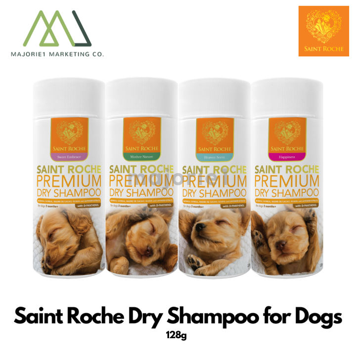 Saint Roche Premium Dry Shampoo For Dogs 128G | Lazada PH