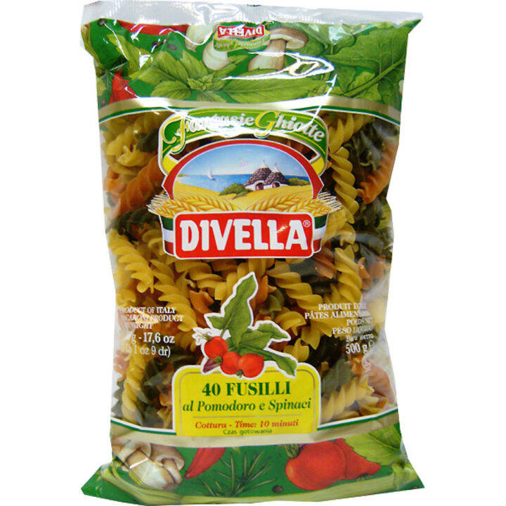Divella Fusilli Tricolor Pasta 500g | Lazada PH