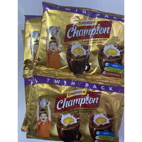 champion energen powdered chocolate mait drink with vitamins egg twin ...