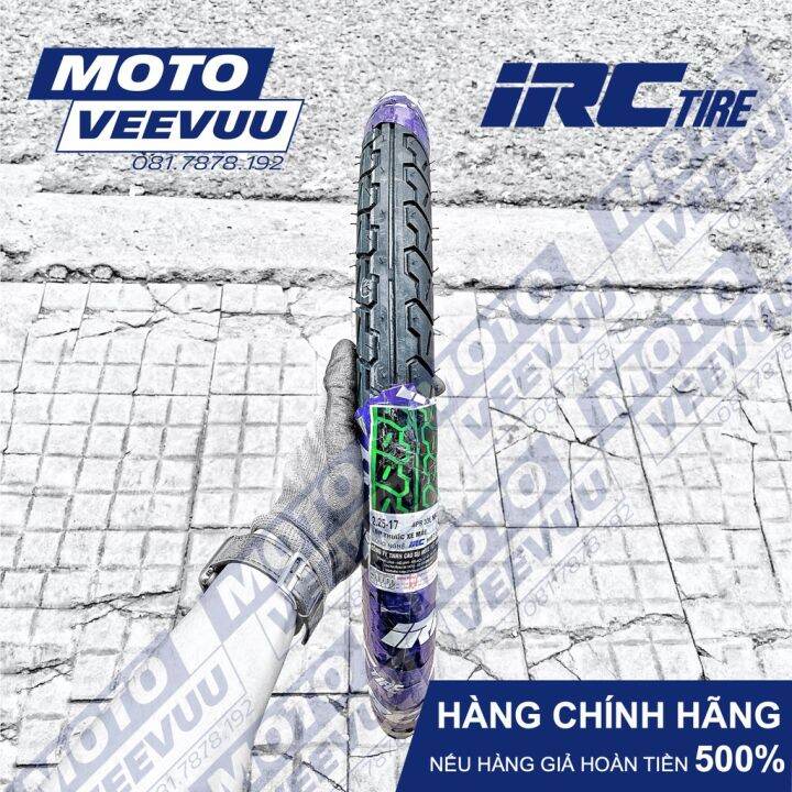 Lốp vỏ xe máy IRC Inoue 2.25-17 4PR TT NF26 Trước Wave Alpha Thái (Lốp ...