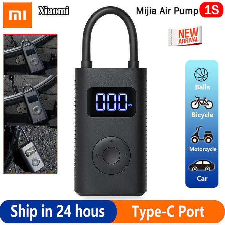 Xiaomi Mijia 1S Digital Tire Inflator Portable Car Air Compressor Pump ...