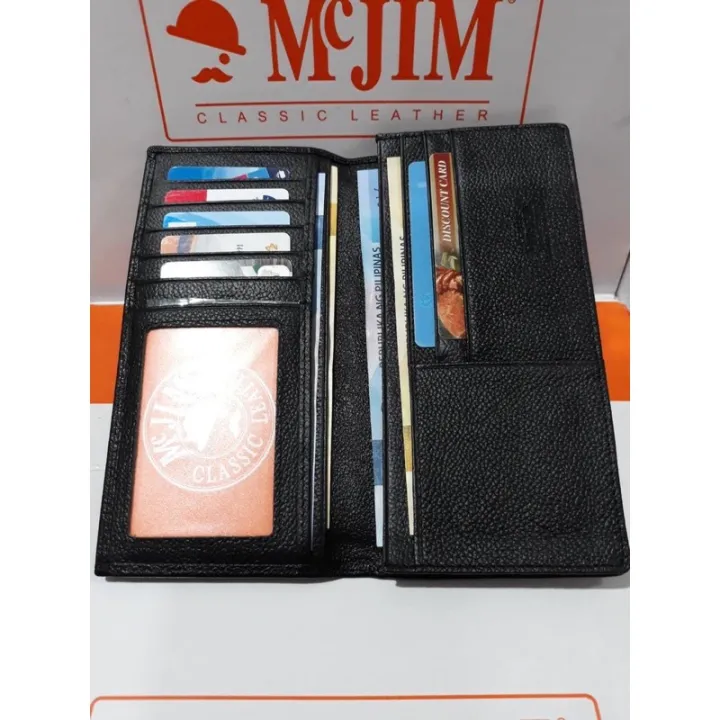 【Ready Stock】 Mcjim Genuine Leather Long Wallet - Hiluck Collections ...
