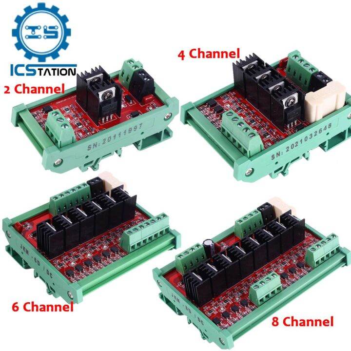 2/6/8 Channel PLC DC Amplifying Amplifier Board MOS Thyristor Output ...