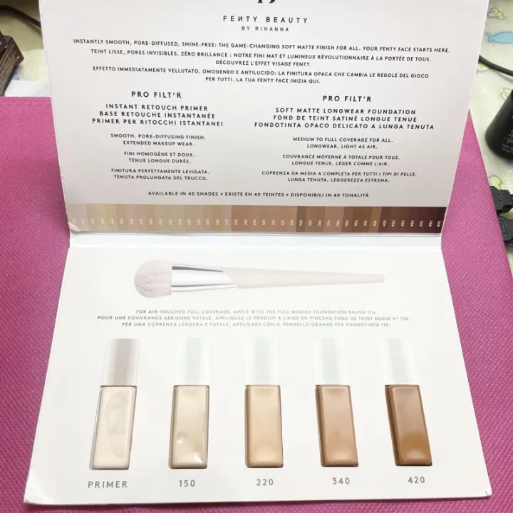F?>Fenty beauty pro filter longwear foundation / Fenty beauty pro filt ...